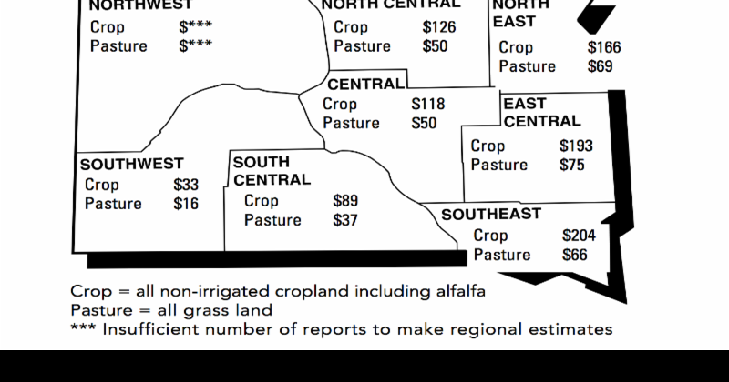 2018 South Dakota Pasture Cash Rental Rates Are Now Available | Cow ...