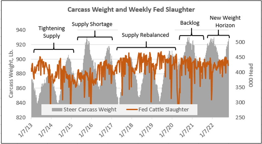 CAB Insider: Tight Cattle Supplies and Increasing Carcass Weights ...