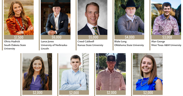 Future Beef Leaders Receive $100,000 | Beef News | feedlotmagazine.com