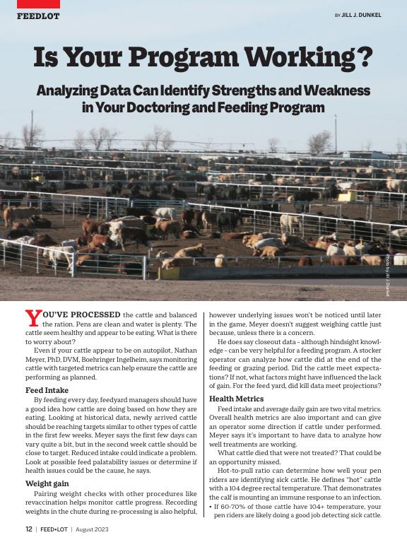 Page 12 | e-Edition | feedlotmagazine.com
