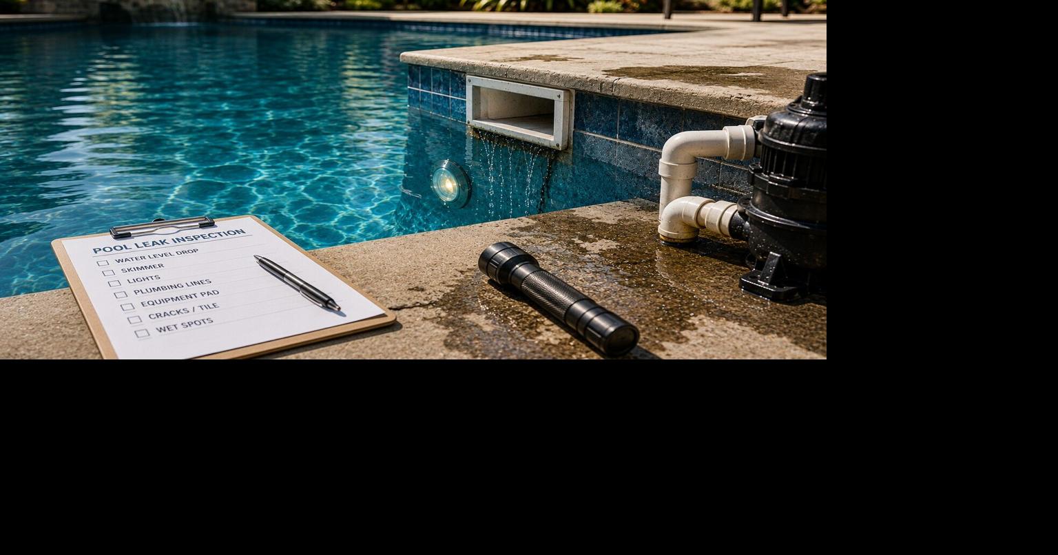 Common Pool Leak Problems And How To Spot Them Early | Featured ...