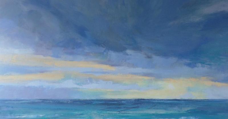 Interview with Painter Mona Ray | Featured | finehomesandliving.com