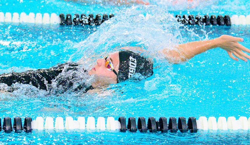 Girls swimming: Izzy Enz, Brynn Stacey win four events each as No. 1 ...