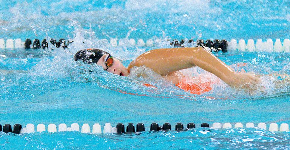 Girls swimming: Izzy Enz, Brynn Stacey win four events each as No. 1 ...
