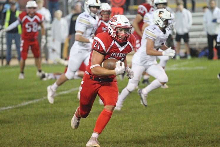 Football: No. 9 Edgewood falls to No. 2 Columbus to Capitol Conference ...