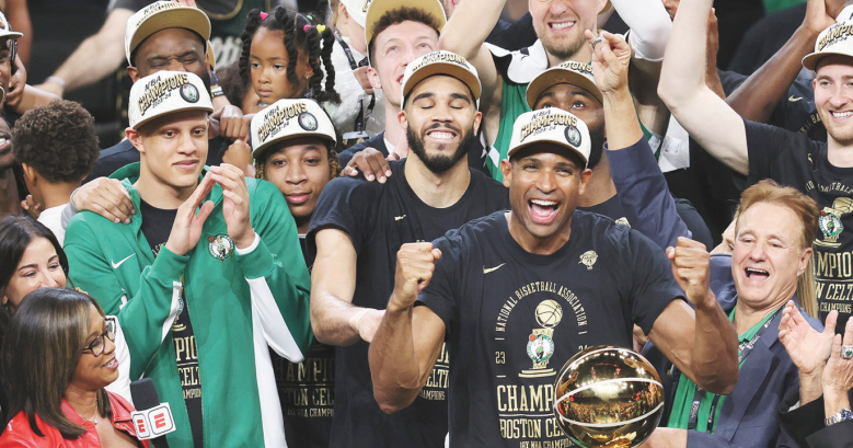 Celtics win 18th NBA championship with 106-88 Game 5 victory over ...