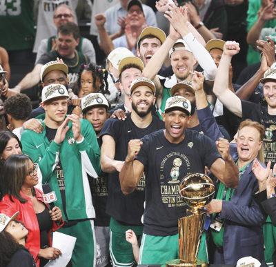 Celtics win 18th NBA championship with 106-88 Game 5 victory over Dallas Mavericks | Sports ...