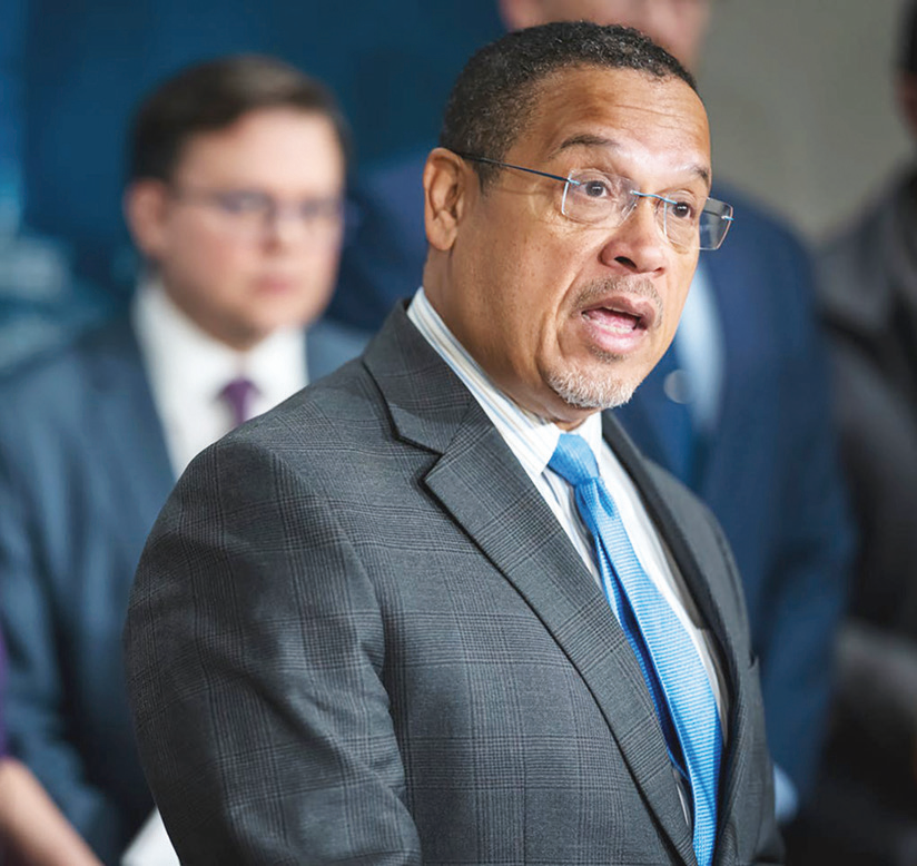 Minnesota Attorney General Keith Ellison launches campaign for third ...