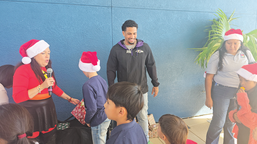 Yob Family Foundation, NFL players bring holiday magic to 150 kids at ...