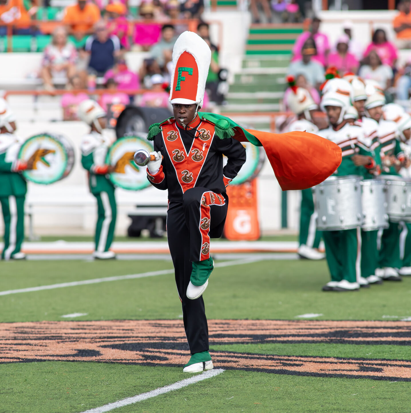 FAMU drum major sparks social media buzz during sorority initiate show ...
