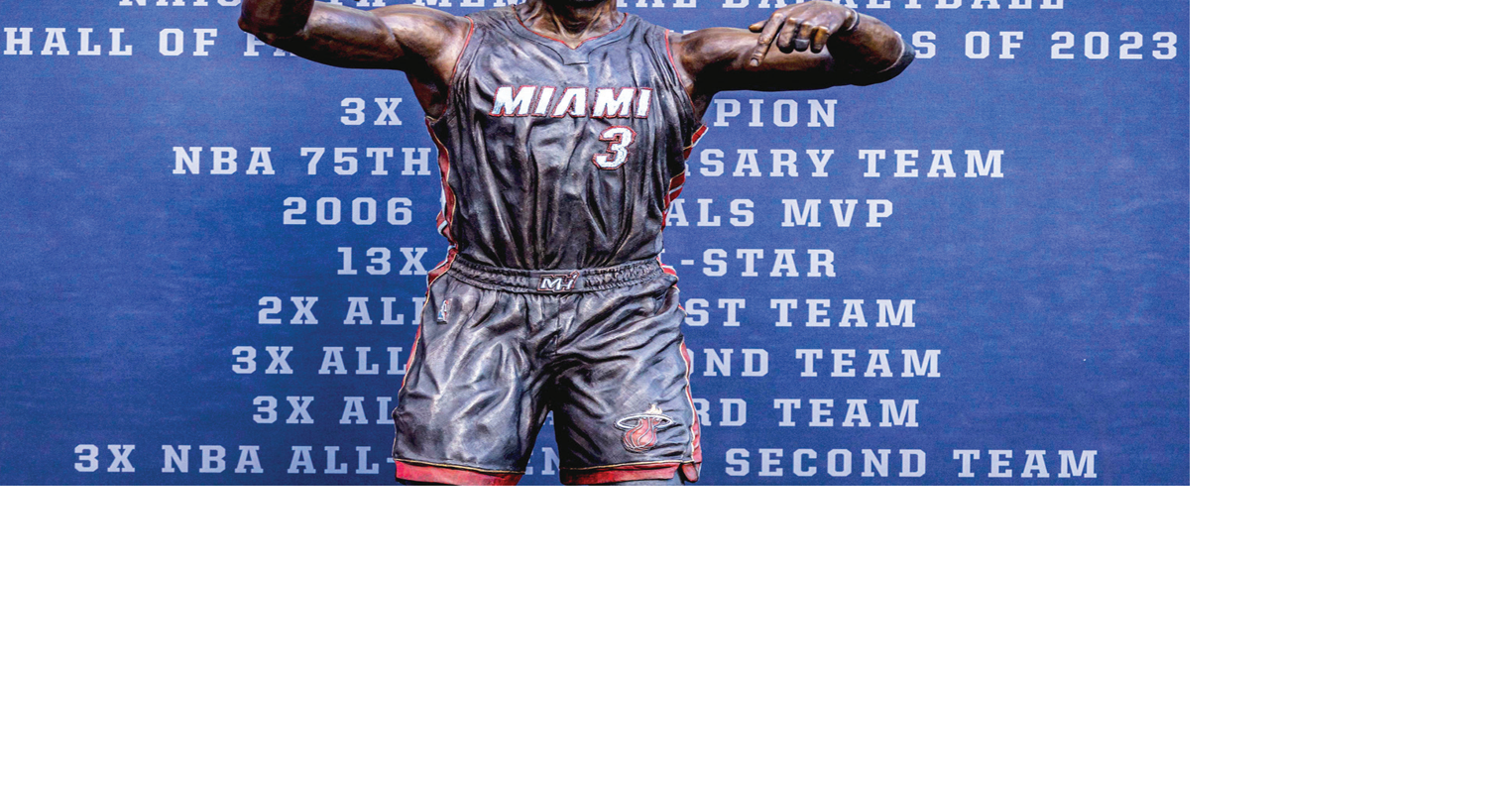 Inside the design process of the Dwyane Wade statue | Sculpture ...