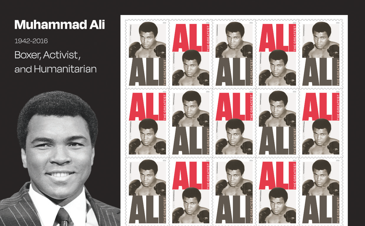 The champ gets a stamp | Commentaries | flcourier.com