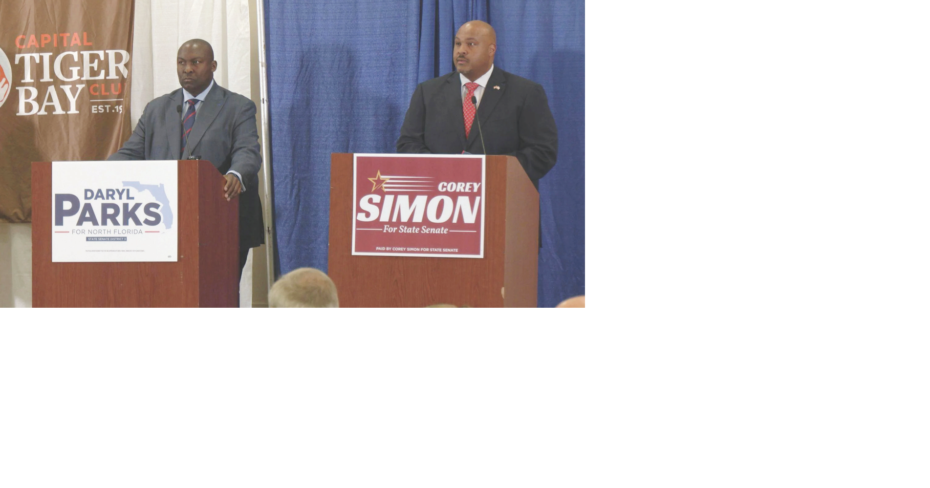 Simon, Parks spar on insurance and abortion | News | flcourier.com