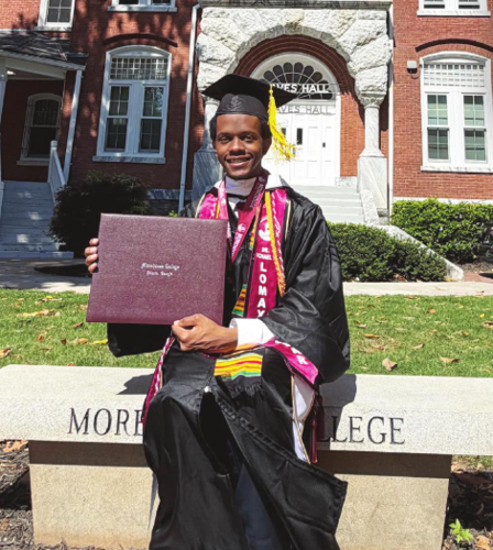 Charles W. Cherry III graduates summa cum laude at Morehouse ...