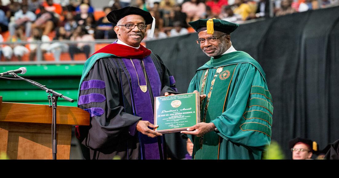 Richardson challenges FAMU grads with stories of perseverance, passion ...