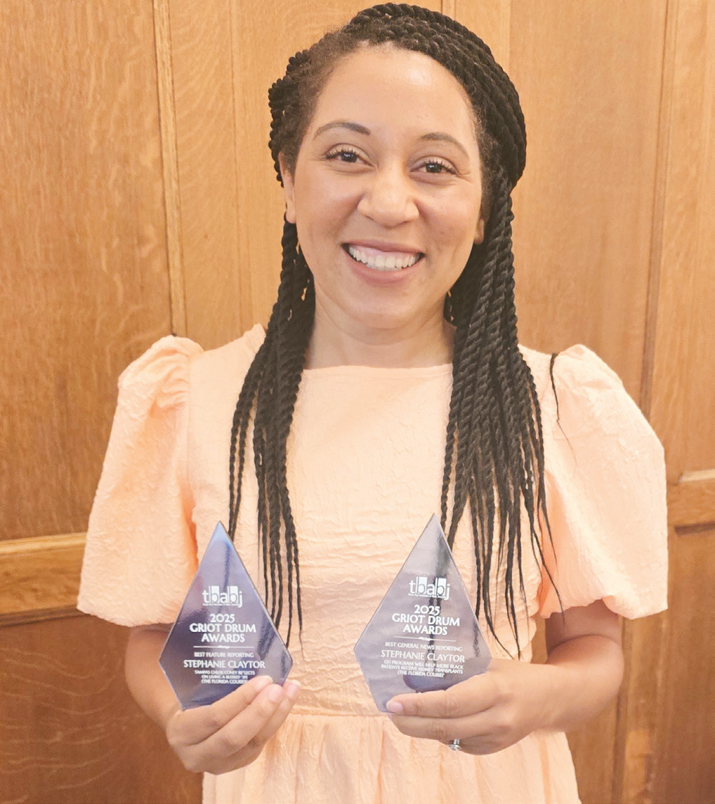 Courier writer wins awards for coverage of Tampa Bay’s Black ...