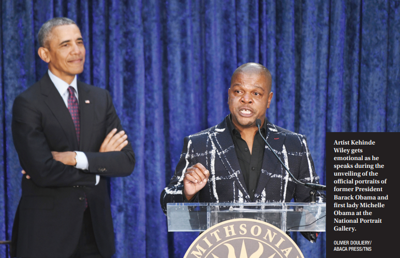 5 years after his Barack Obama portrait, Kehinde Wiley is taking his ...