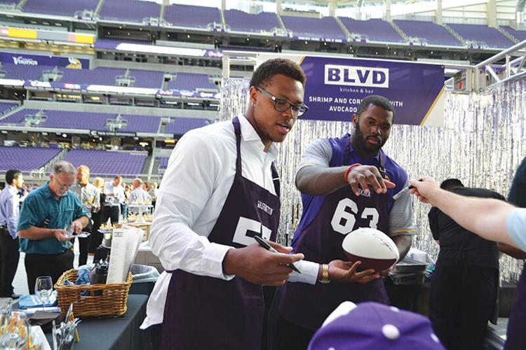 Football Fans Converge on US Bank Stadium for Taste of the Vikings ...