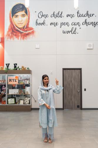 'Over the moon': Nobel Laureate Malala Yousafzai visits FBISD school ...