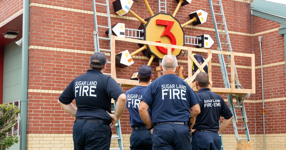 New sculpture pays homage to firefighters who serve 'Around the Clock ...