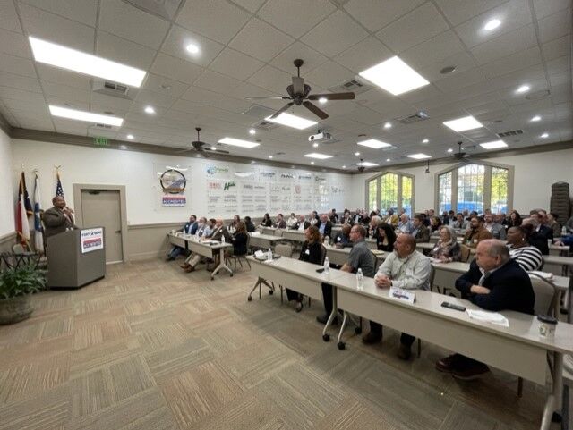 Prestage address infrastructure demands at business gathering | County ...