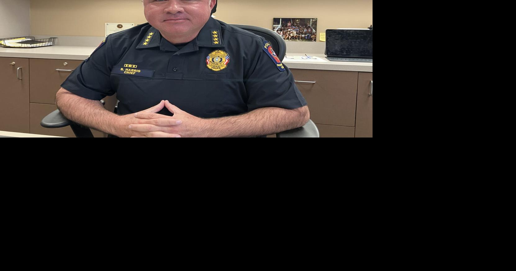 New chief in town: Brandon Harris takes command of Missouri City Police ...