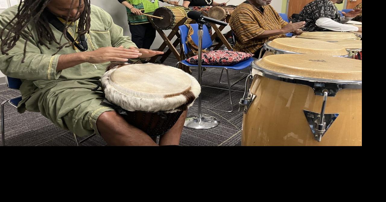 African hand-drumming at Missouri City library | Community ...