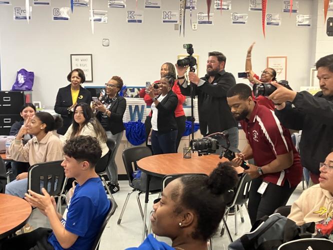 Willowridge senior surprised on campus with $100,000 scholarship ...