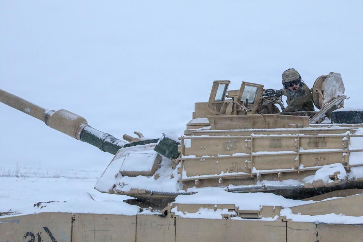 1st Cavalry Division trains with Abrams tanks in Lithuania | News ...
