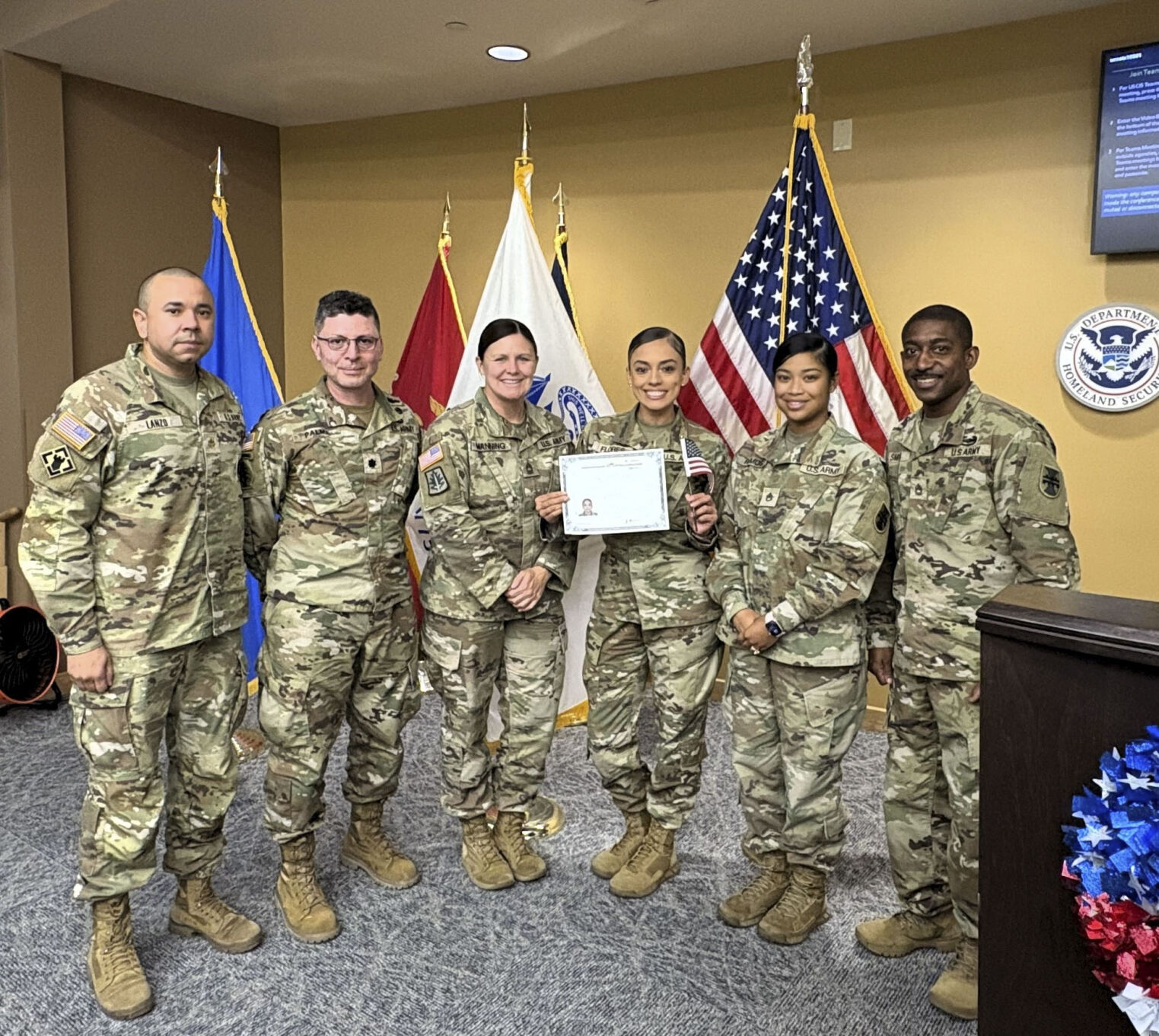 From Honduras to U.S. Citizen: MSB sergeant’s path of service ...