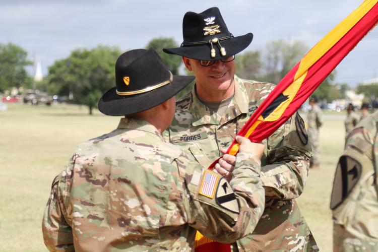 First Team DIVARTY changes command | News | forthoodsentinel.com