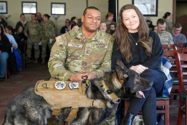 A ‘tail’ of service: Famous ‘Doggles’ dog Nick retires after eight ...
