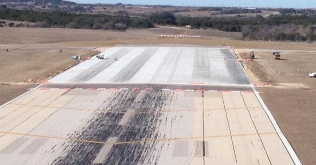 Gray Airfield runway repairs continue, funding for security upgrades ...