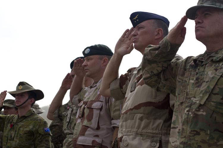 Combined Joint Task Force-OIR commemorates 99th anniversary of ...