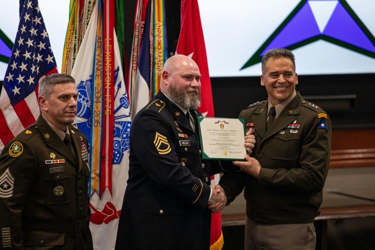 III Armored Corps Soldier receives Purple Heart | News ...