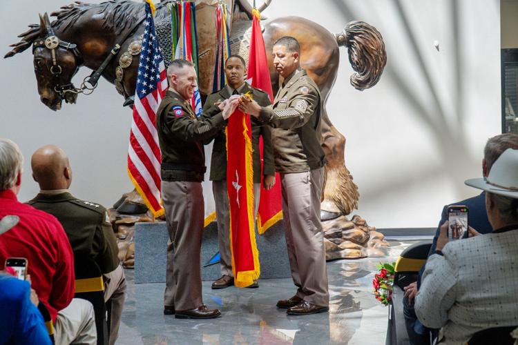 Joining ranks:13th ACSC commander earns first star in frocking ceremony ...