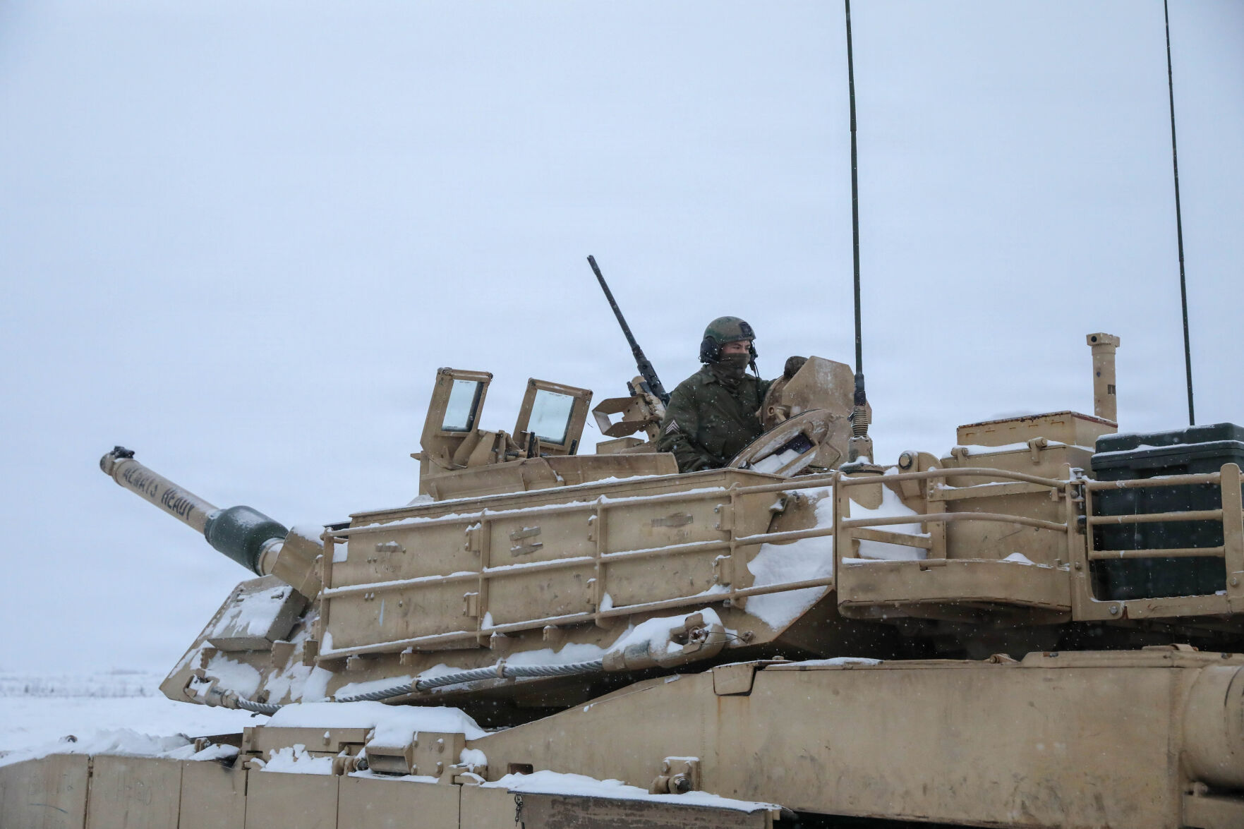 1st Cavalry Division trains with Abrams tanks in Lithuania | News ...