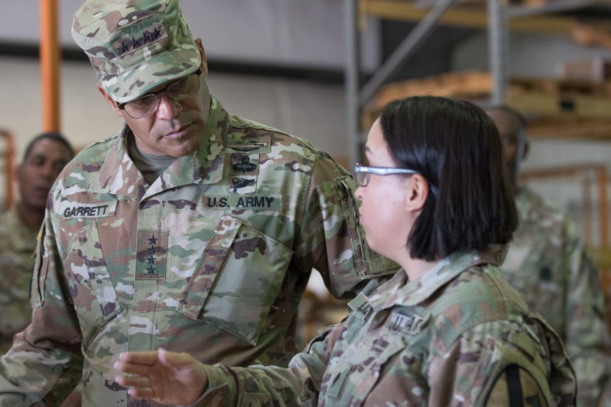 General Michael X. Garrett / Lt. Gen. Michael Garrett, commanding ...
