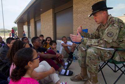 Sabre Soldiers encourage students to read for test | Living ...