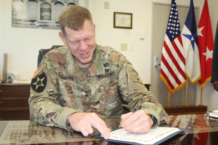 Fort Hood ties on red ribbon for safe driving | Living ...