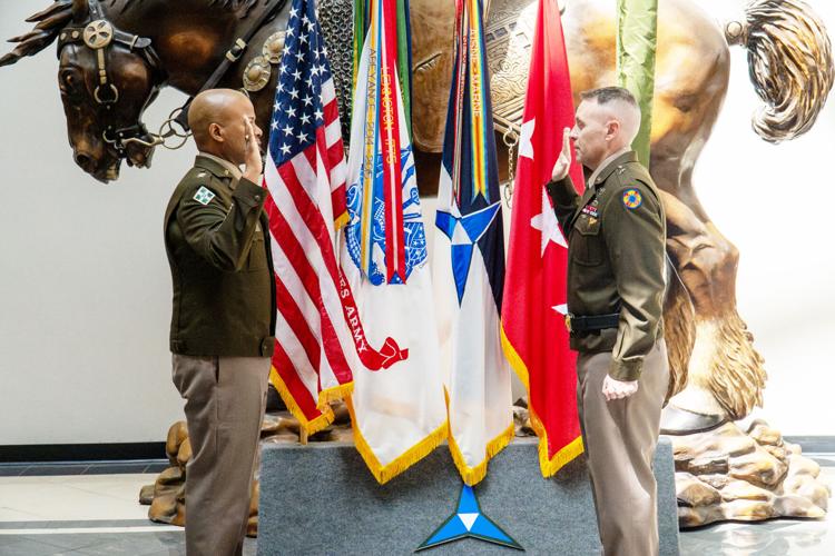 Joining ranks:13th ACSC commander earns first star in frocking ceremony ...