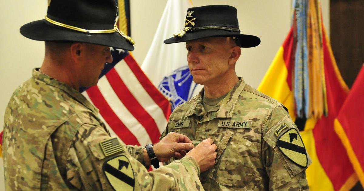 1st Cavalry Division Deputy Commander Sims promoted to brigadier ...