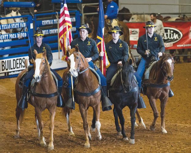 Spurring on support: Bell County Rodeo honors service | News ...
