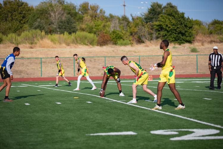 401st MP Co. dominates flag football opener | Leisure ...