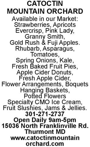 Catoctin Mountain Orchards | Announcements More | fredericknewspost.com