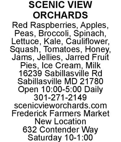 Scenic View Orchards | Announcements More | fredericknewspost.com