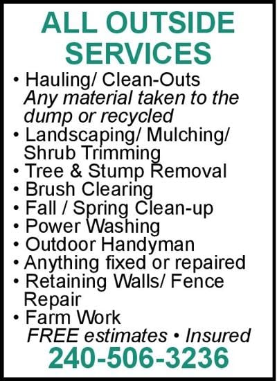 All Outside Services | Services | fredericknewspost.com