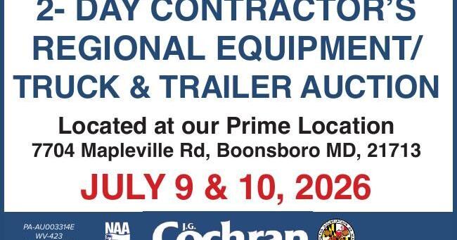 James Cochran Auctioneers | Marketplace | fredericknewspost.com