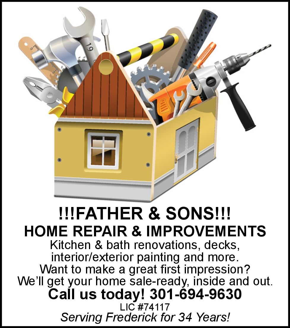 Father & Sons Home Improvements | Services | fredericknewspost.com
