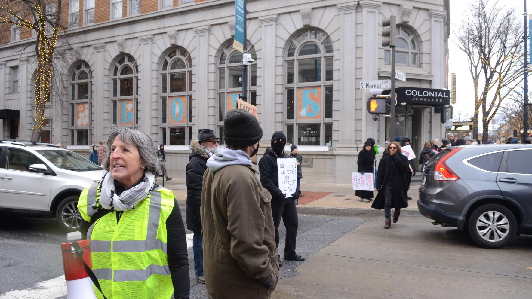 Police investigating report that SUV knocked down anti-ICE protester in ...